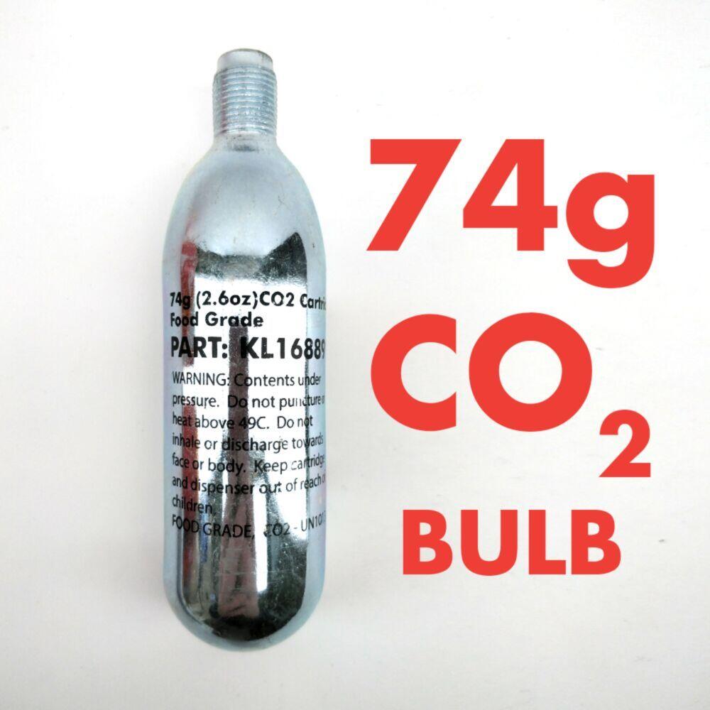 74g CO2 patron om 16g er for liten - Ølbrygging AS