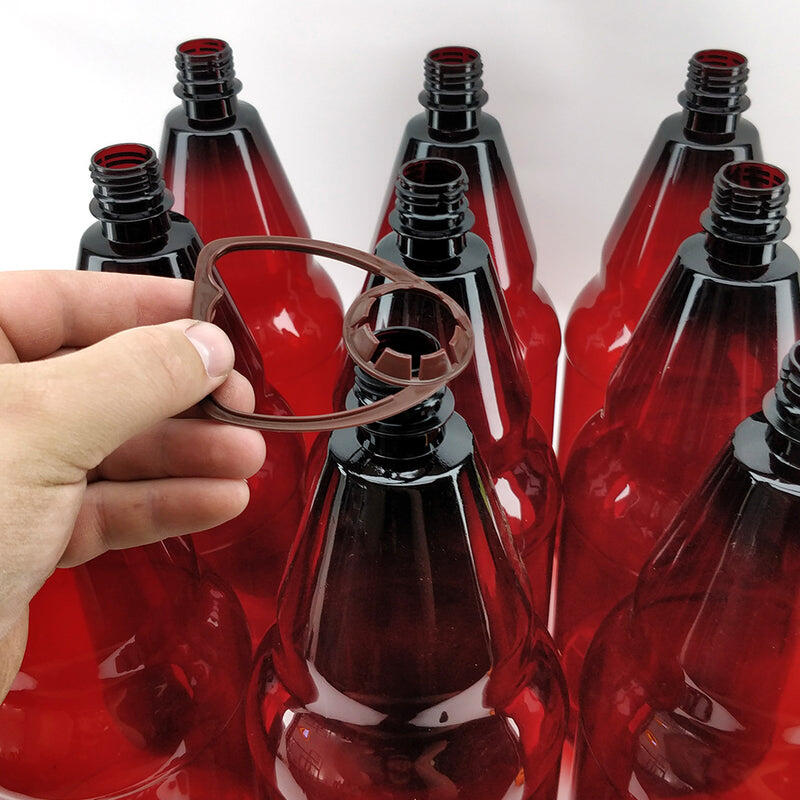 Brune PET-flasker på 2,5 liter, 9 stk.plastflasker til øl - Ølbrygging AS