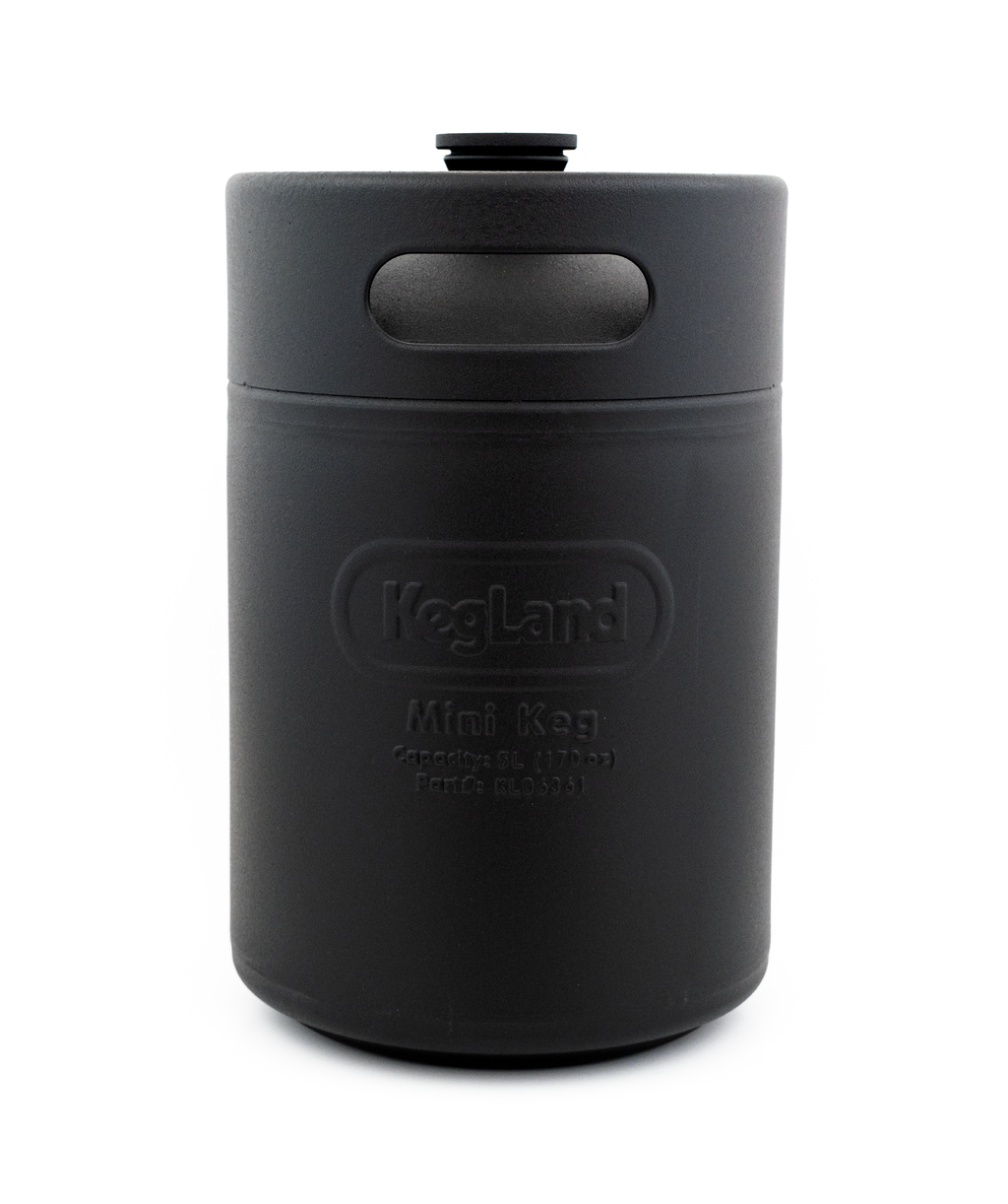 Mini Keg 5 liter - Sort - Ølbrygging AS