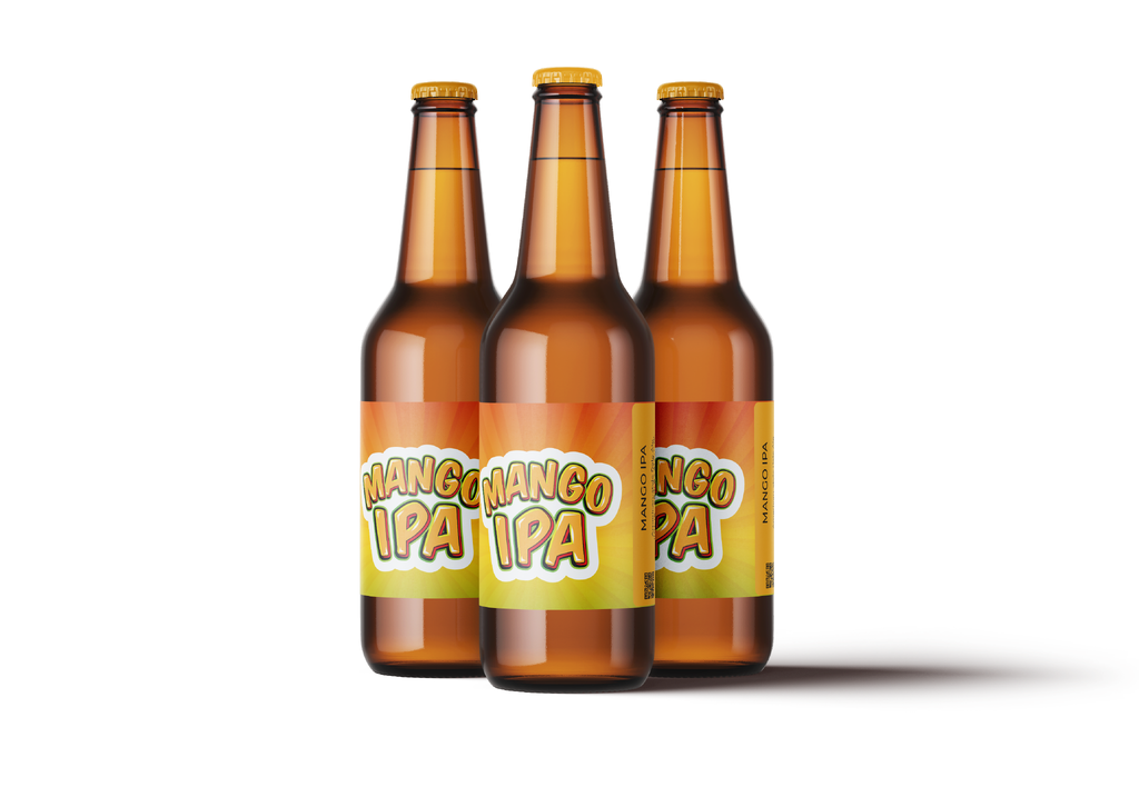 Mango IPA Etikett 60 stk - Ølbrygging AS
