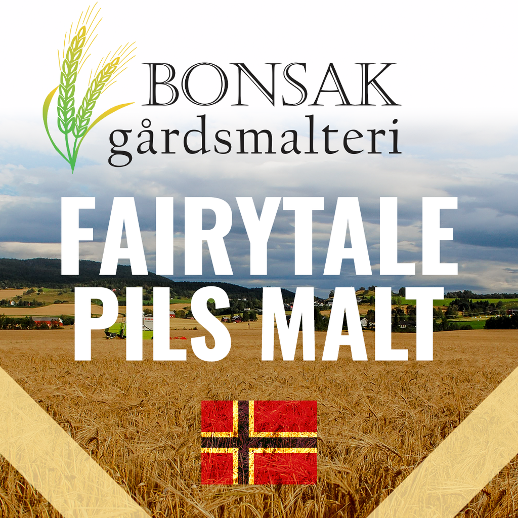 Fairytale Pilsner Malt 4 EBC - Bonsak Gårdsmalteri - Ølbrygging AS