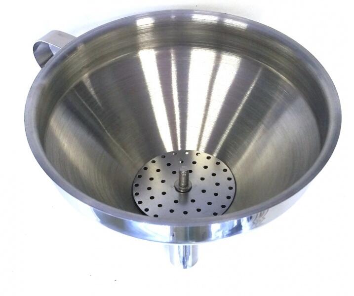 Trakt med uttakbar sil - utstyr til brygging - ølbrygging - Ølbrygging AS